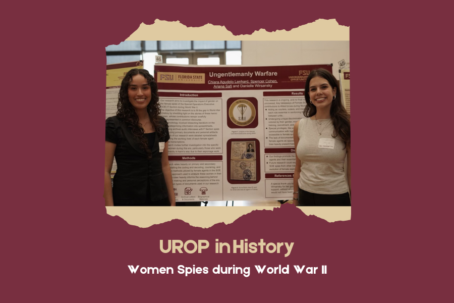 UROP in History: Women Spies during World War II | Department of History
