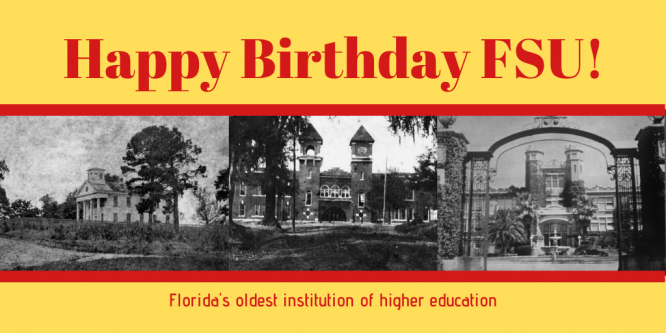 Happy Birthday FSU! | Department of History